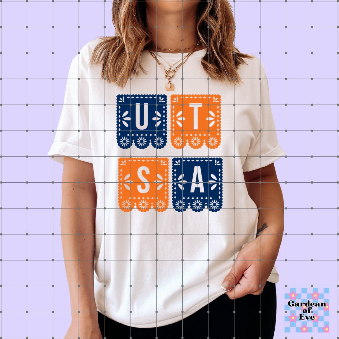 UTSA Fiesta Shirt, University Shirt, Fiesta Print University Shirt ...