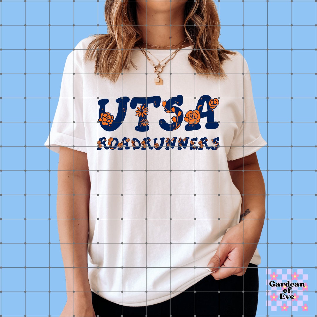UTSA Floral Shirt, University Shirt, Floral University Shirt, Floral ...
