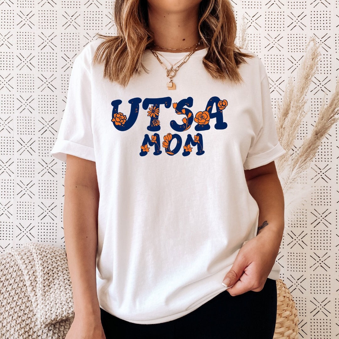 UTSA Mom Floral Shirt University Mom Shirt Mom University - Etsy