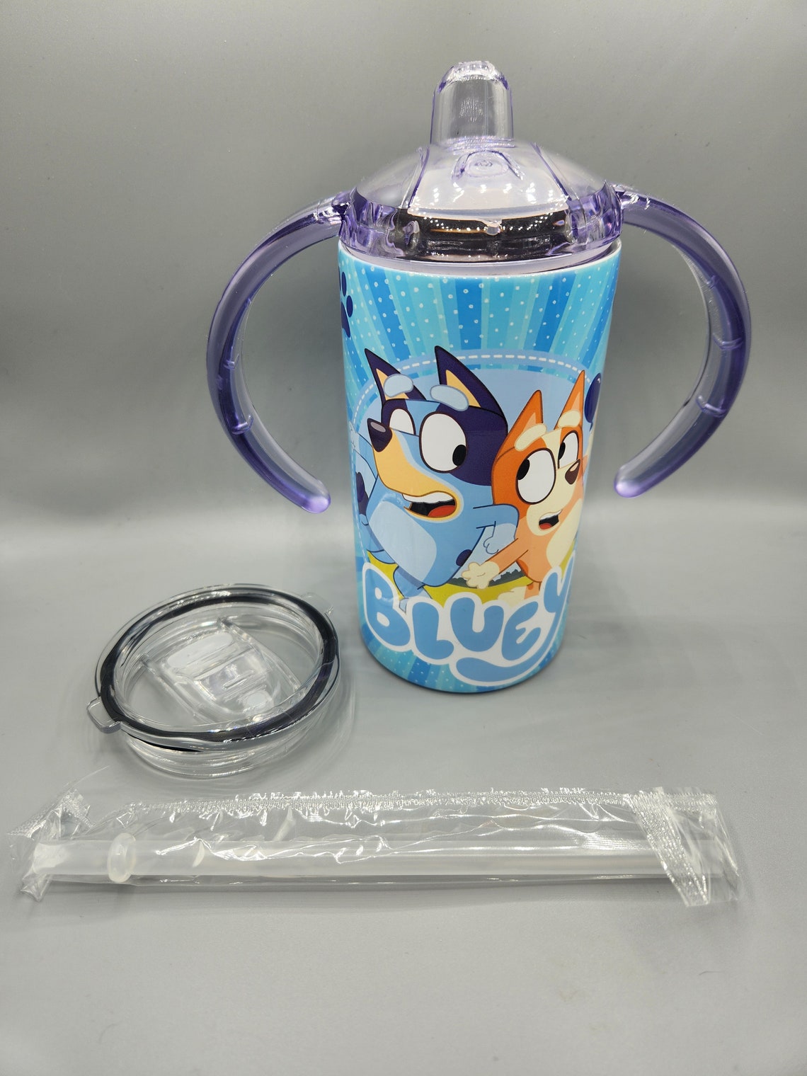 Bluey Kid's Sippy Cup - Etsy