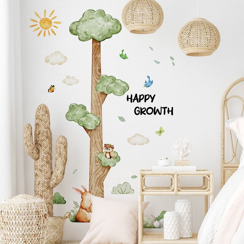 Woodland Growth Chart - Etsy
