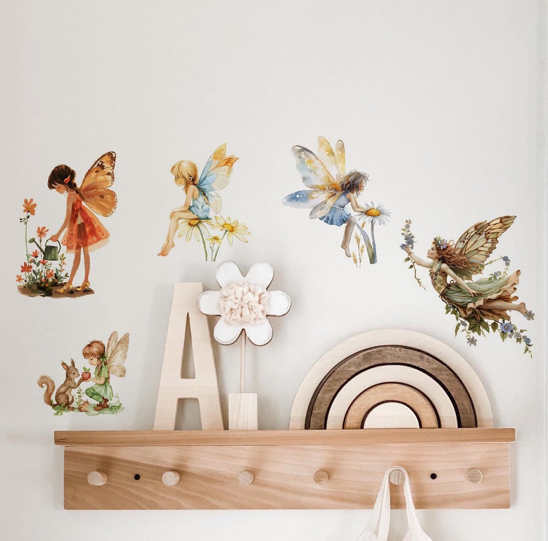 Magical Fairy Wall Decals, Girls Nursery Decor - Etsy