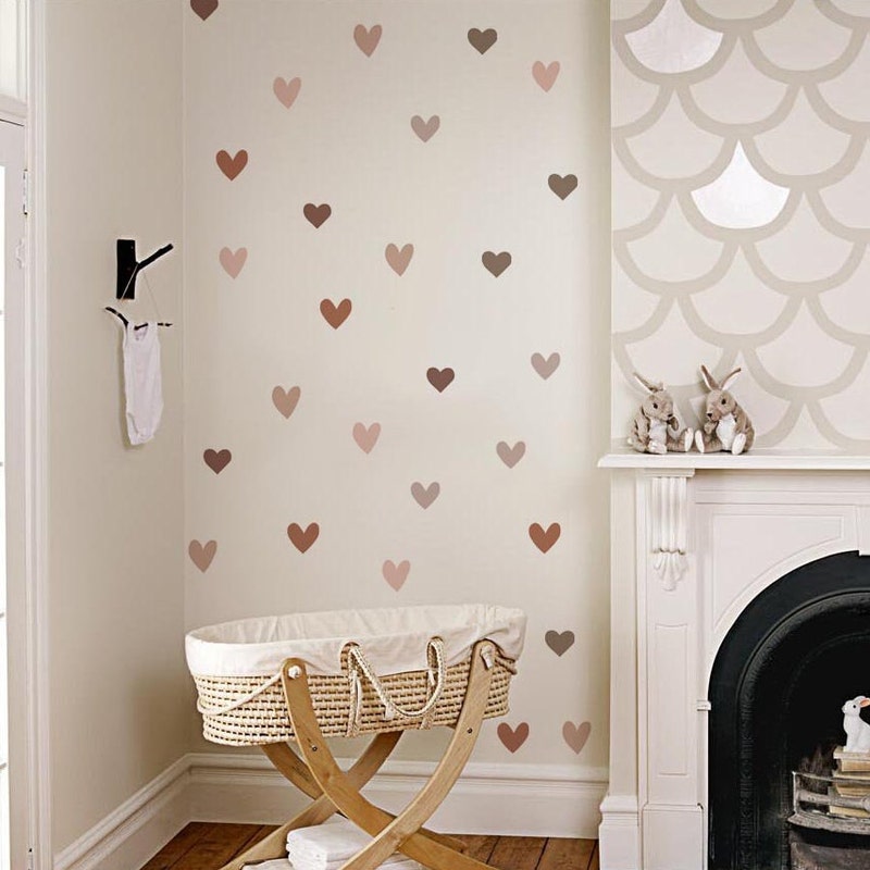 Heart Wall Decal - Etsy