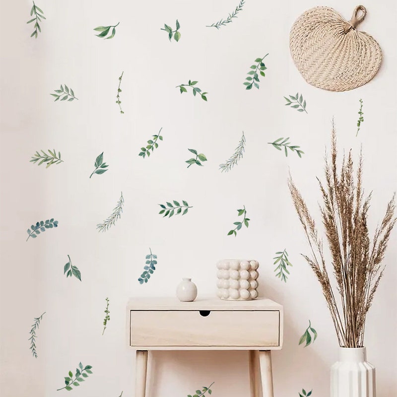Greenery Wall Decal - Etsy