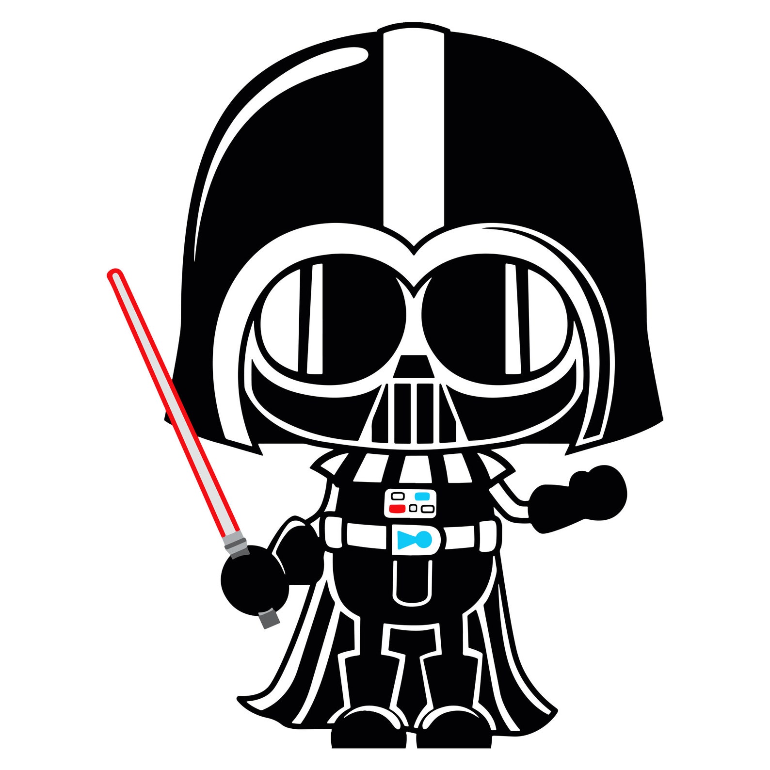 Dark Side svg Darth Vader svg Luke Skywalker svg Star Wars | Etsy