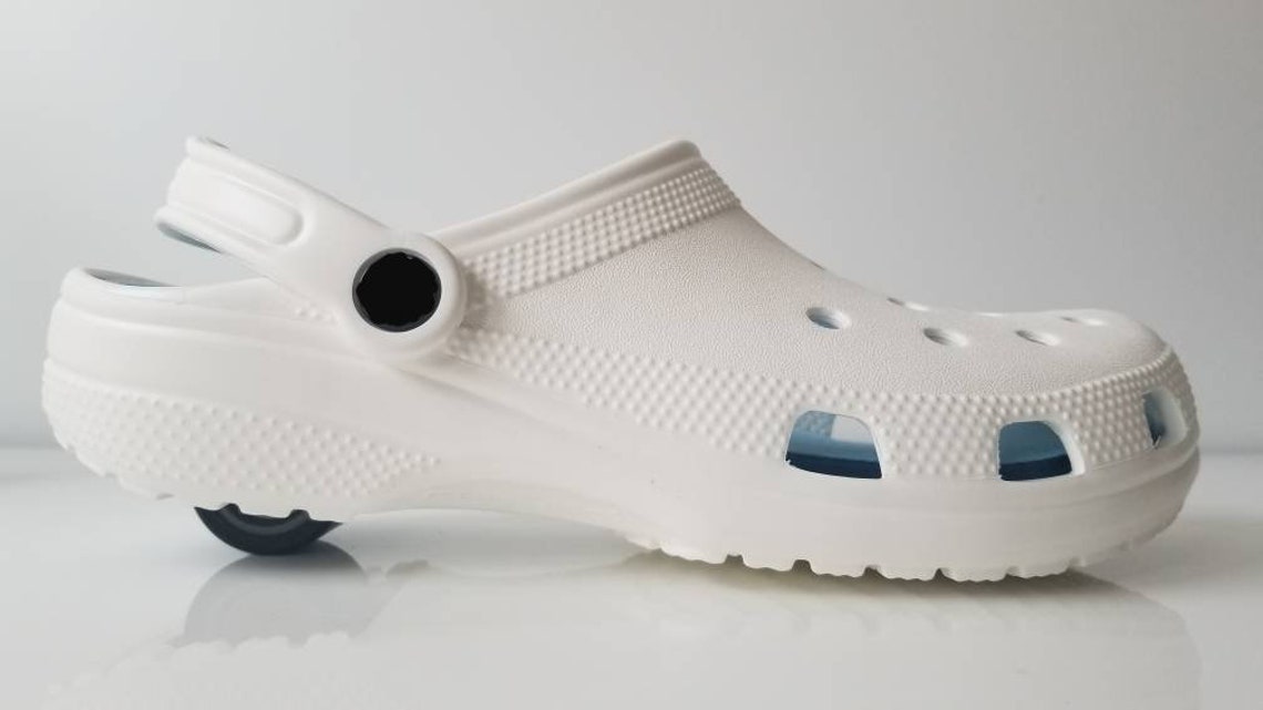 Wheeled Clogs: Custom Clog Wheelies, Black Wheels - Etsy