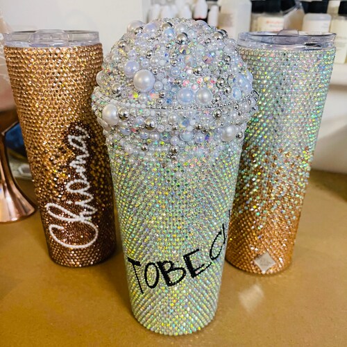 Custom Bling Rhinestone Tumbler 16oz - Etsy