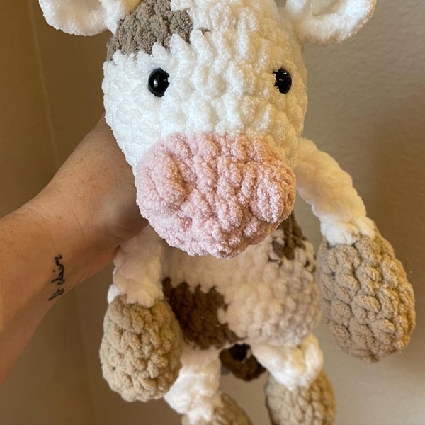 Crochet Cow Snuggler - Etsy