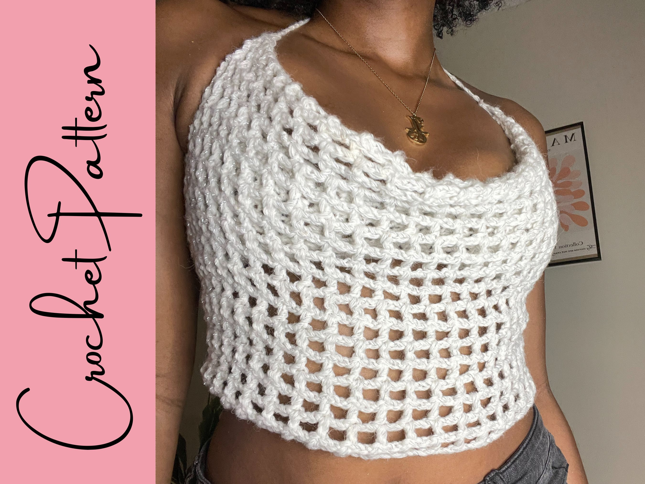 PDF Crochet Top PATTERN the Riot Top Intermediate Crochet - Etsy