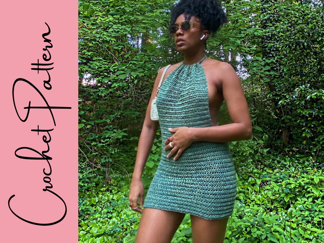 Buttercup Crochet Backless Dress PATTERN: Easy All Sizes (digital ...