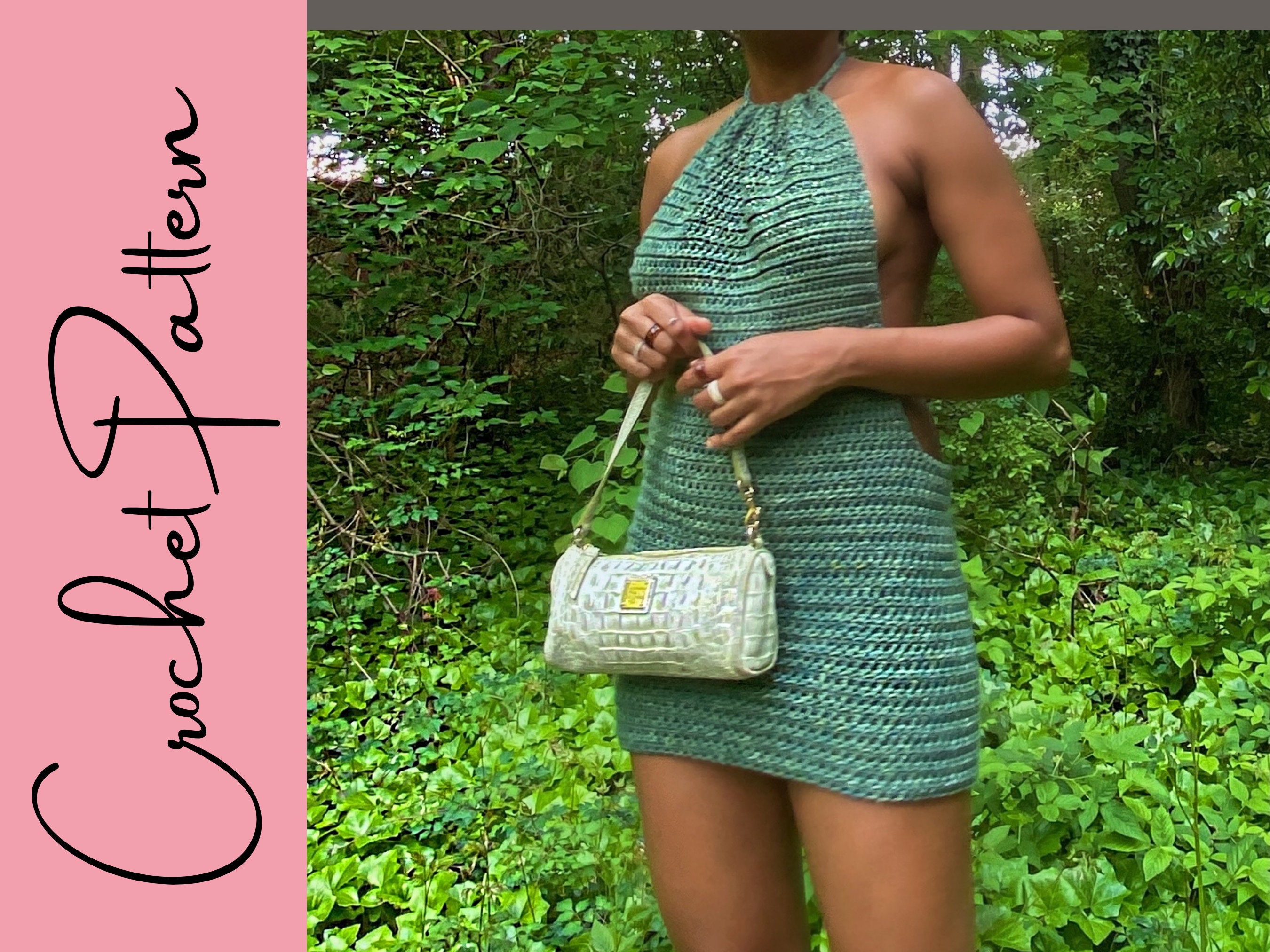 Buttercup Crochet Backless Dress PATTERN: Easy All Sizes (digital ...