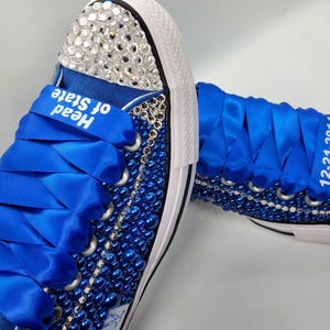 Custom Bedazzled Converse Sneakers - Etsy
