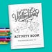 Valentine's Day Activity Coloring Book for Kids Digital Files Instant ...