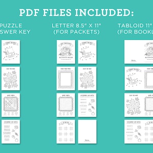 Thanksgiving Activity Coloring Book for Kids - Digital Files Instant ...