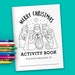 Merry Christmas Religious Activity Coloring Book for Kids - Digital ...