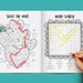 Valentine's Day Activity Coloring Book for Kids Digital Files Instant ...