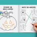 Halloween Activity Coloring Book for Kids - Digital Files Instant ...