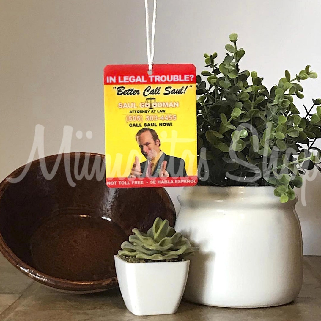 In Legal Trouble? Better Call Saul | Business Card Air Fresheners ...
