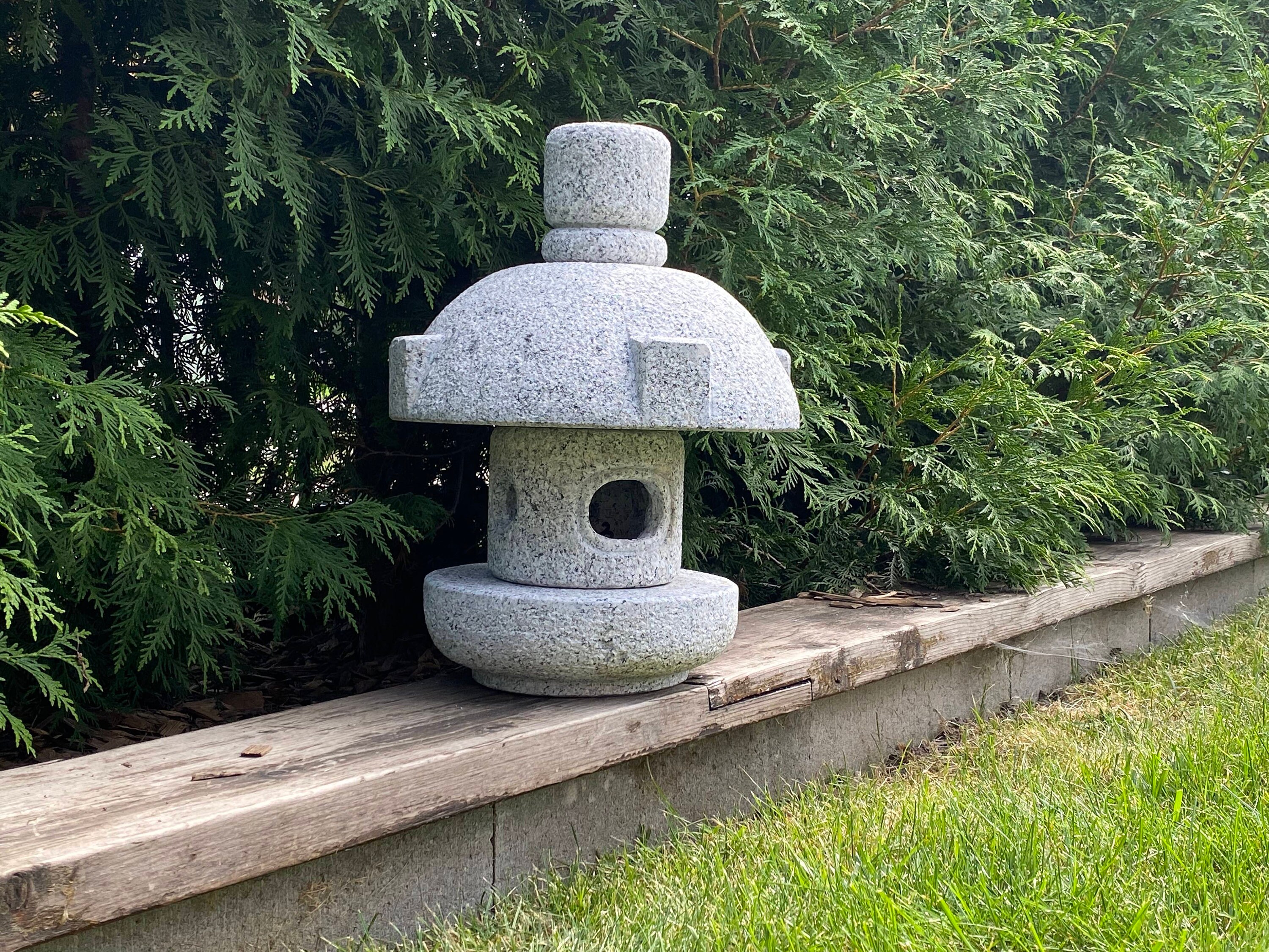 Nado Misaki岬 Japanese Lanternnatural Granite Hand-cut - Etsy