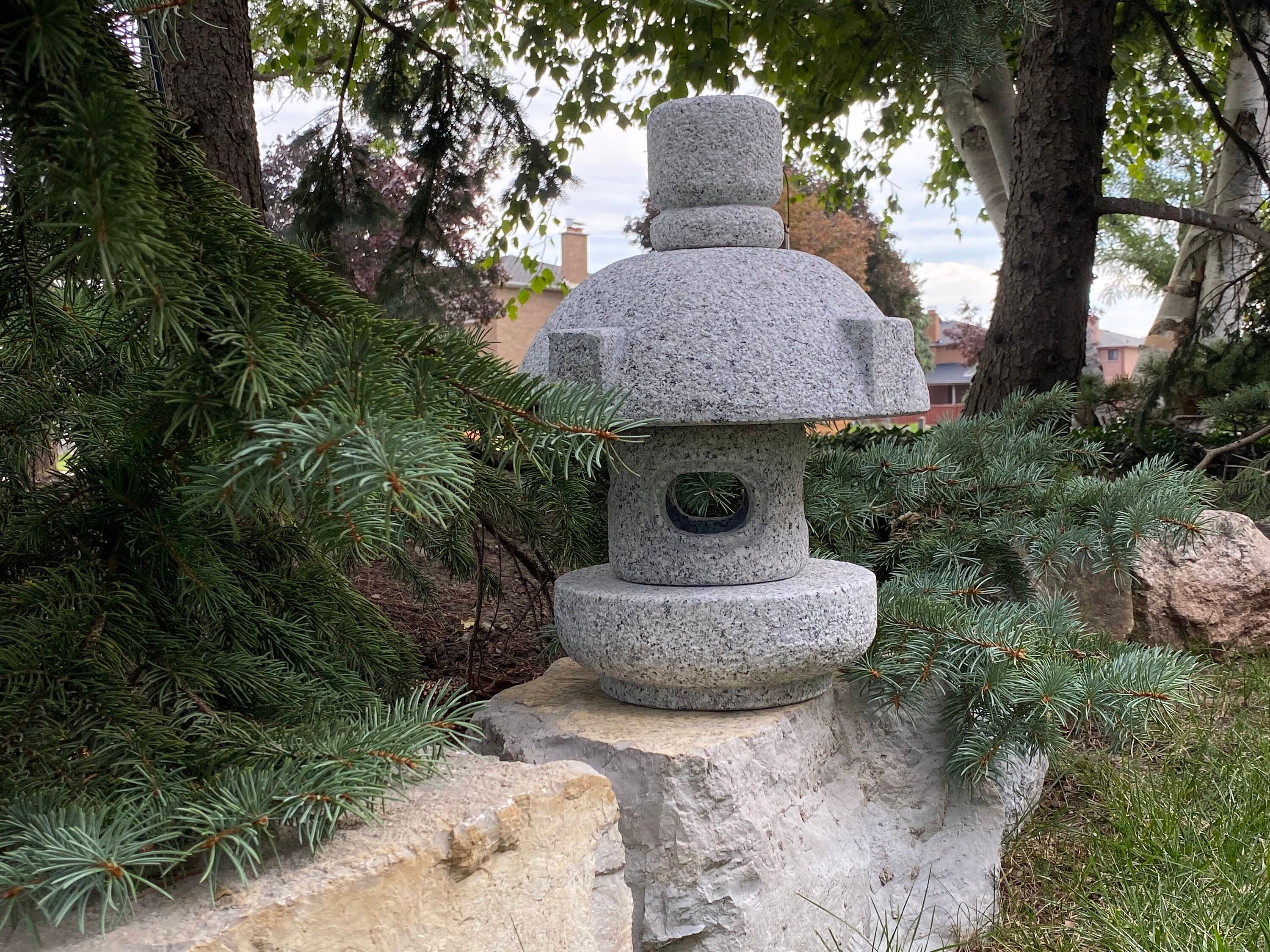 Nado Misaki岬 Japanese Lanternnatural Granite Hand-cut - Etsy