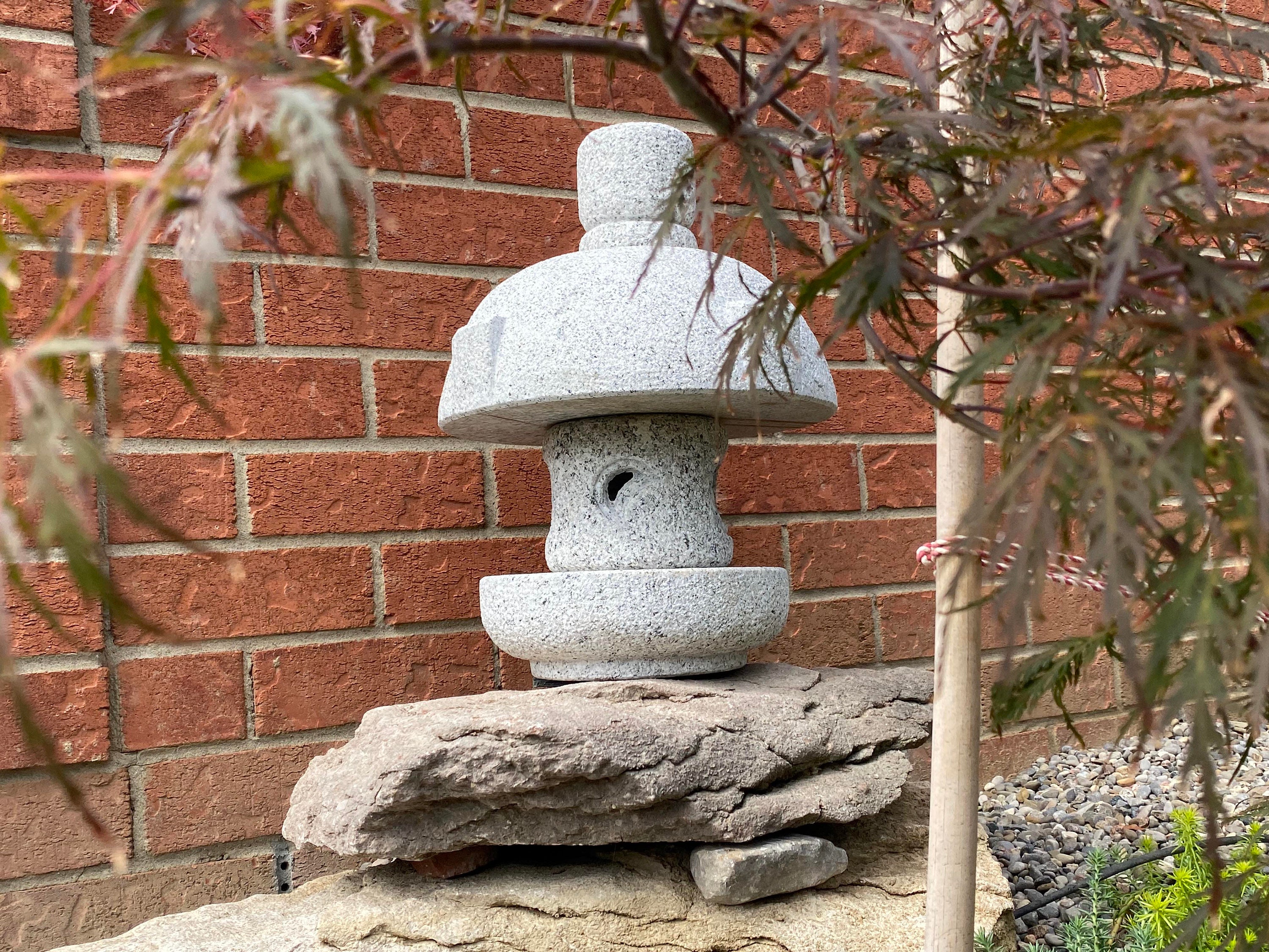 Nado Misaki岬 Japanese Lanternnatural Granite Hand-cut - Etsy