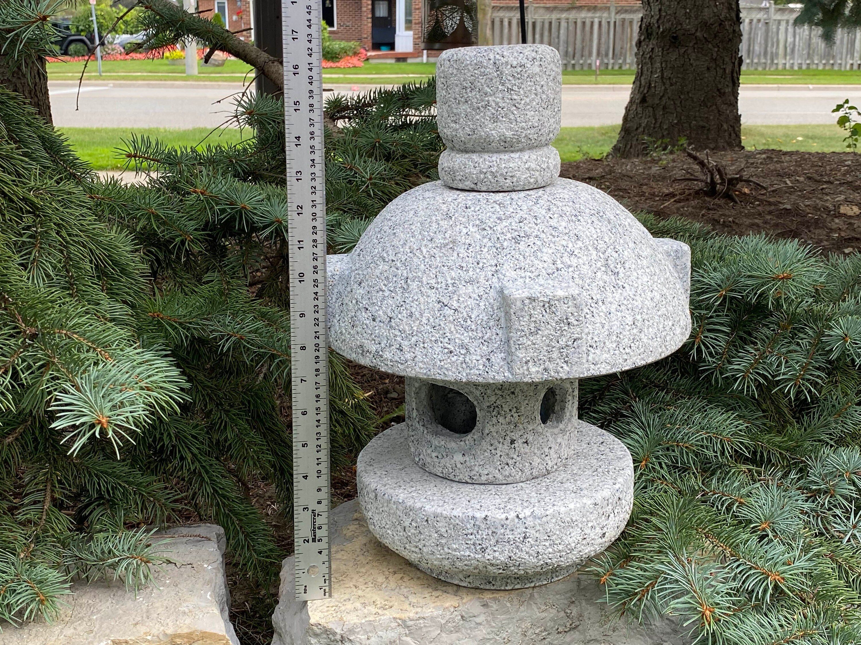 Nado Misaki岬 Japanese Lanternnatural Granite Hand-cut - Etsy