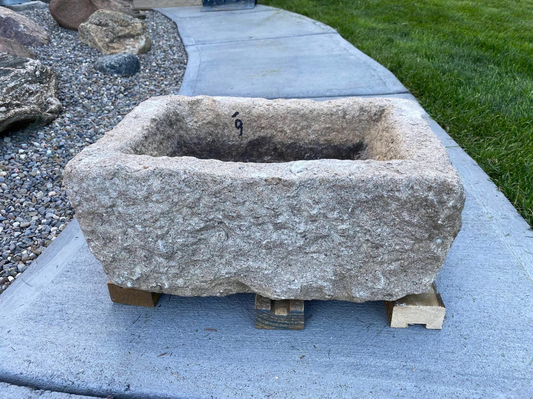 Antique Granite Trough #6 - Etsy