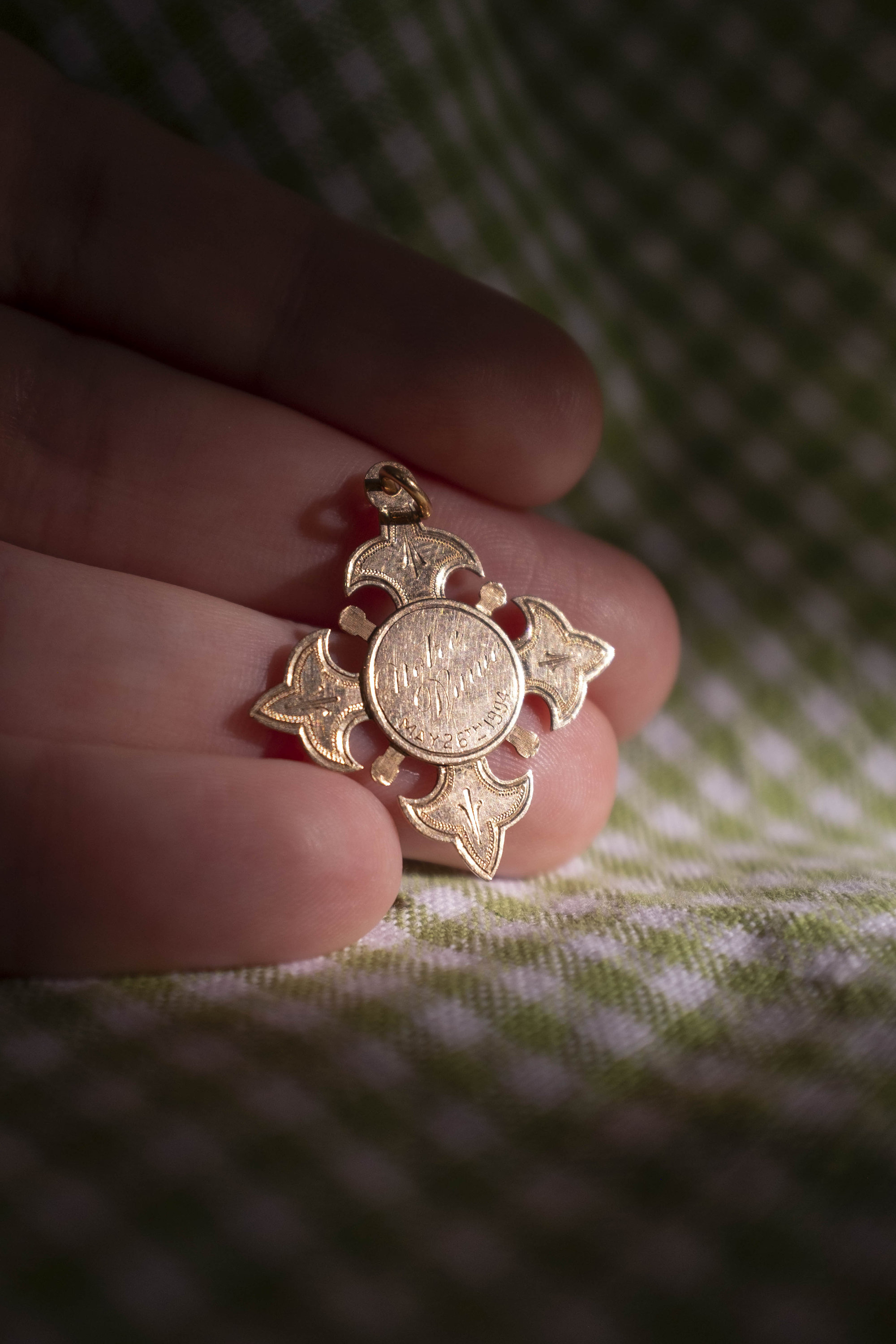 14k Amazing 1904 Antique Notre Dame Pendant / May 26th / Eunice Martin ...