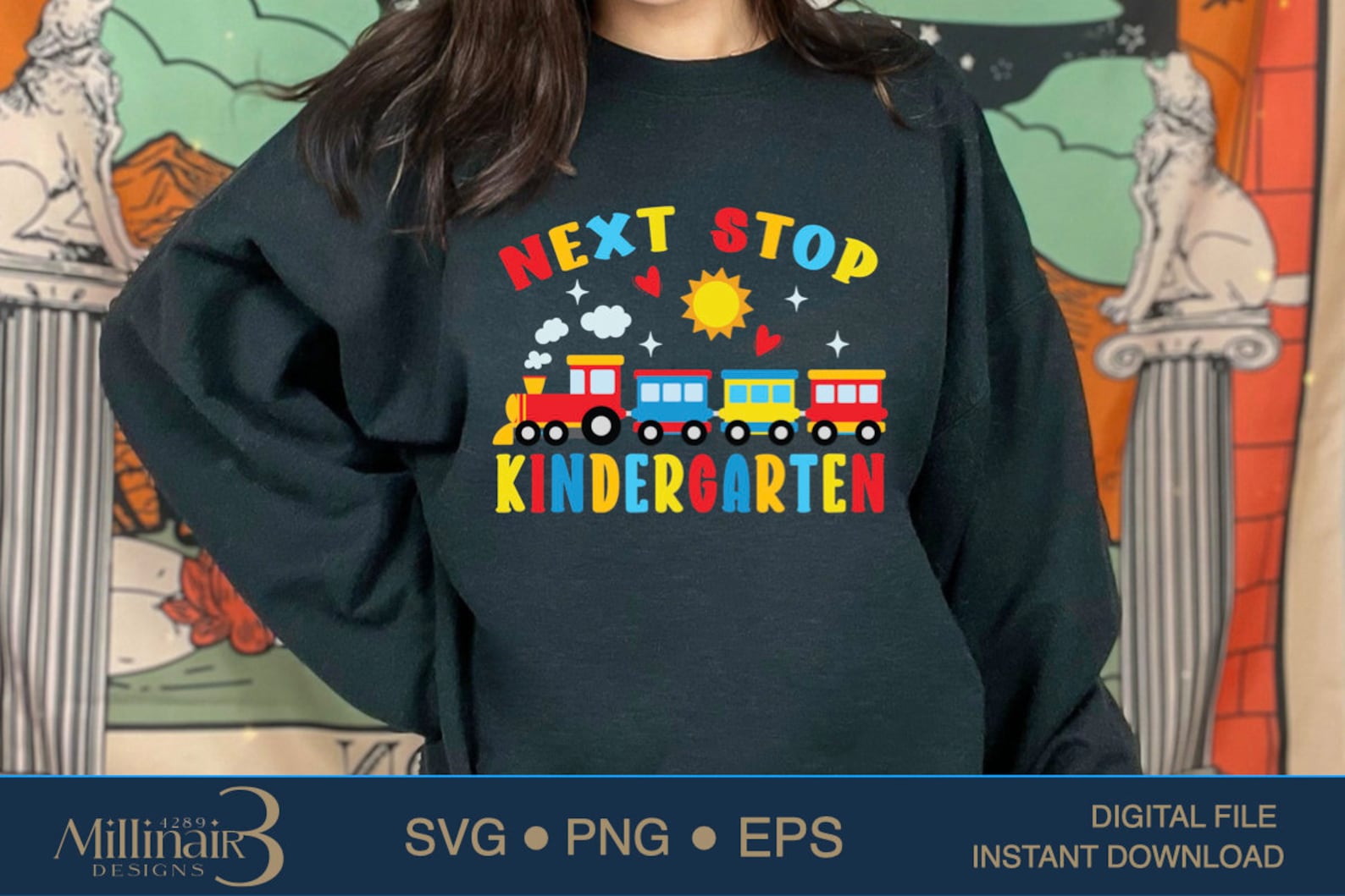 Kindergarten SVG PNG, Next Stop, Back to School Svg, Kids School Svg ...