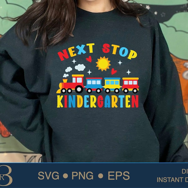Next Stop Kindergarten Svg - Etsy