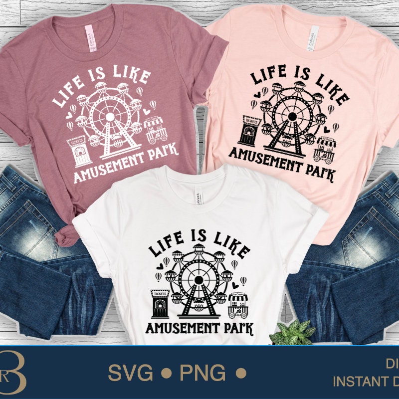 Amusement Park Svg - Etsy