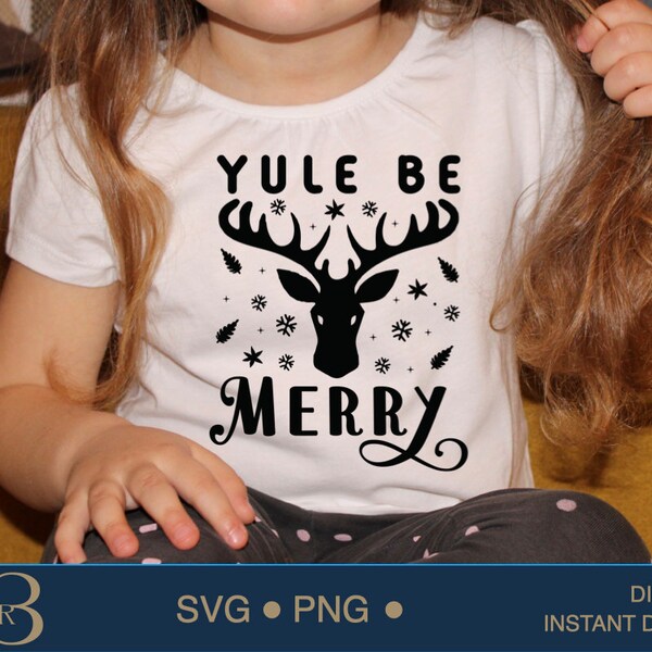 Yule Svg File - Etsy