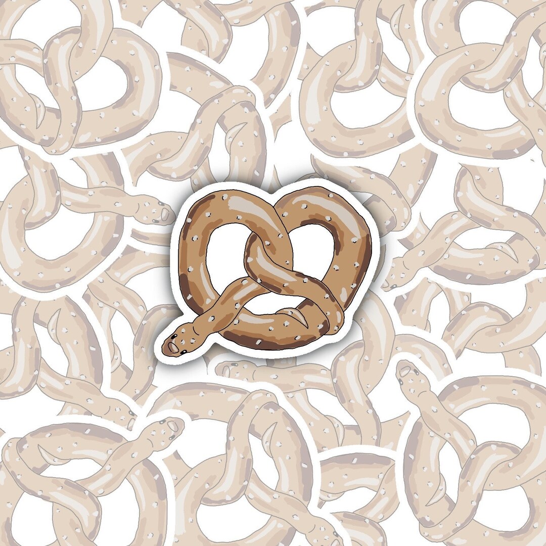 Pretzel Snake Sticker Decal, Reptile Lover Gift, Snake Lover Gift ...