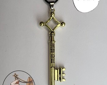 Attack on Titan Anime Erens Key Necklace - Etsy