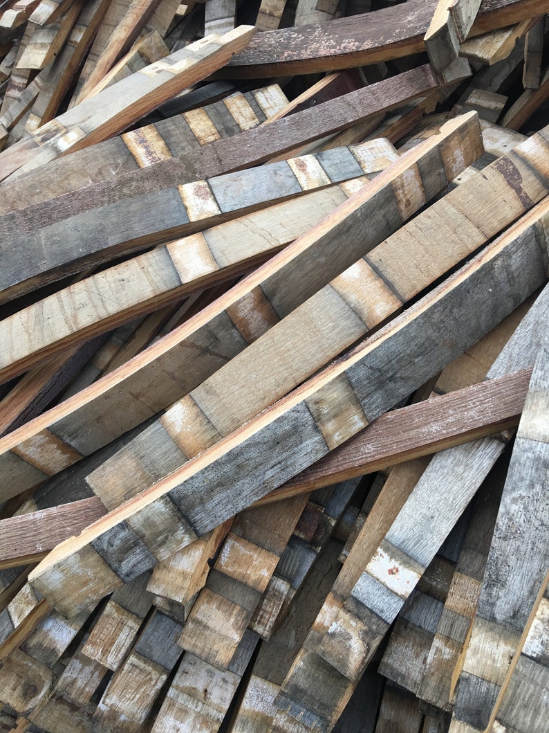 10 Wine Barrel Staves - Etsy