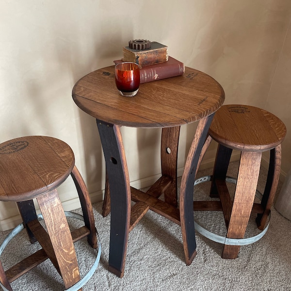 Rustic Bistro Table - Etsy