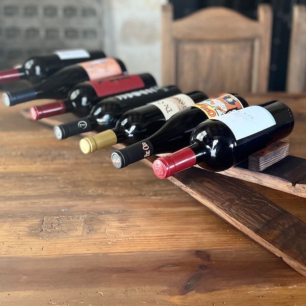 Wine Barrel Wine Bottle Holder - Etsy