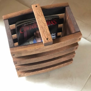 Barrel Stave Basket - Etsy