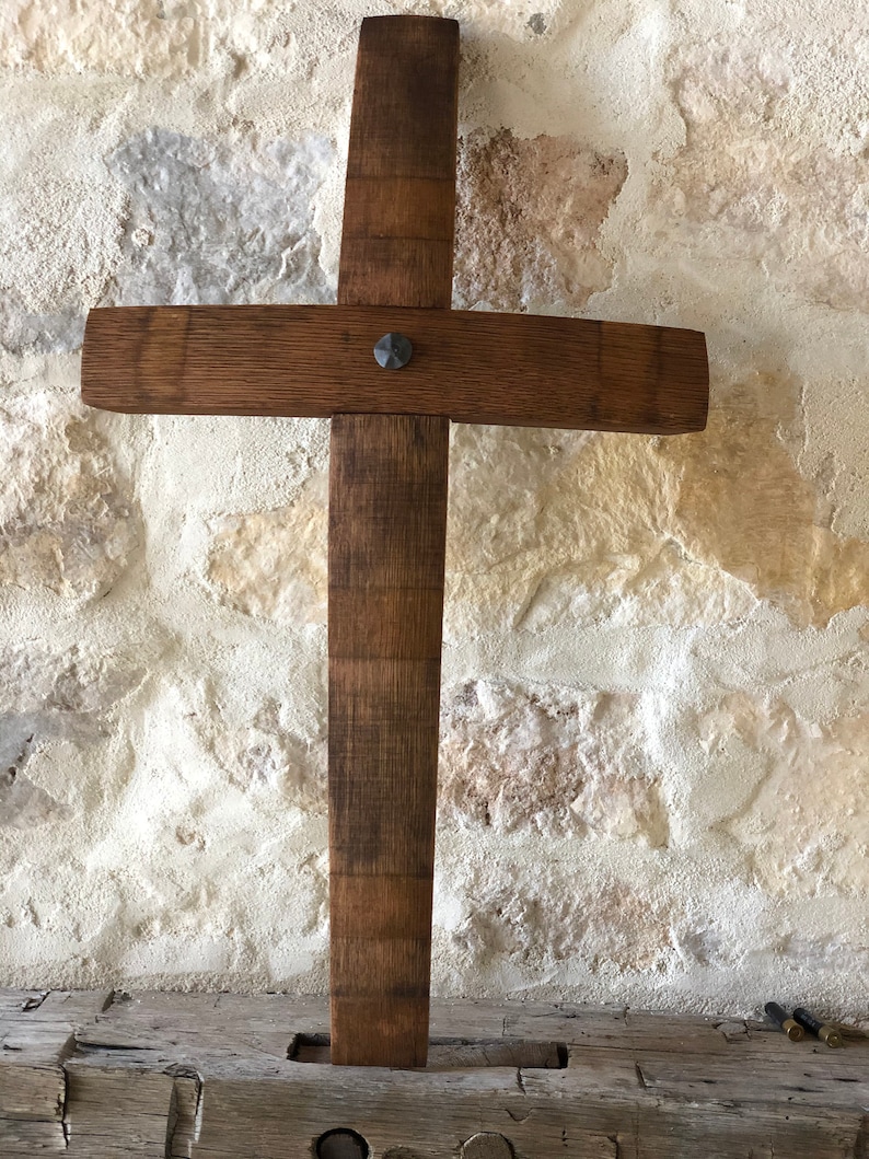 Barrel Stave Cross - Etsy