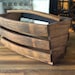 Barrel Stave Basket - Etsy