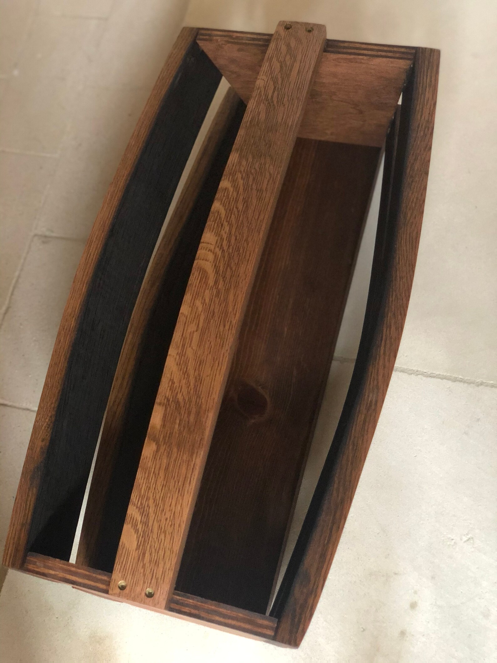 Barrel Stave Basket - Etsy