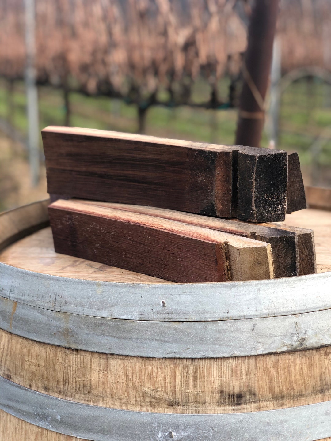 Wine Barrel Stave Pieces - 10 Pieces (13 1/2" Each) - Etsy