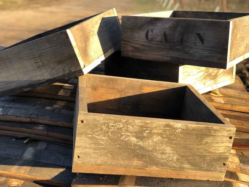 Wine Barrel Boxes | Etsy