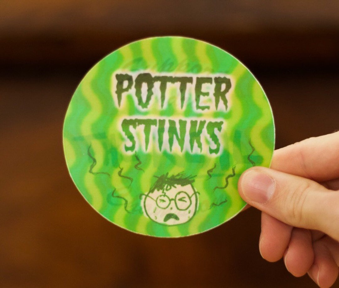 Potter Stinks Lenticular Badge Print Card, Movie Prop Replica ...