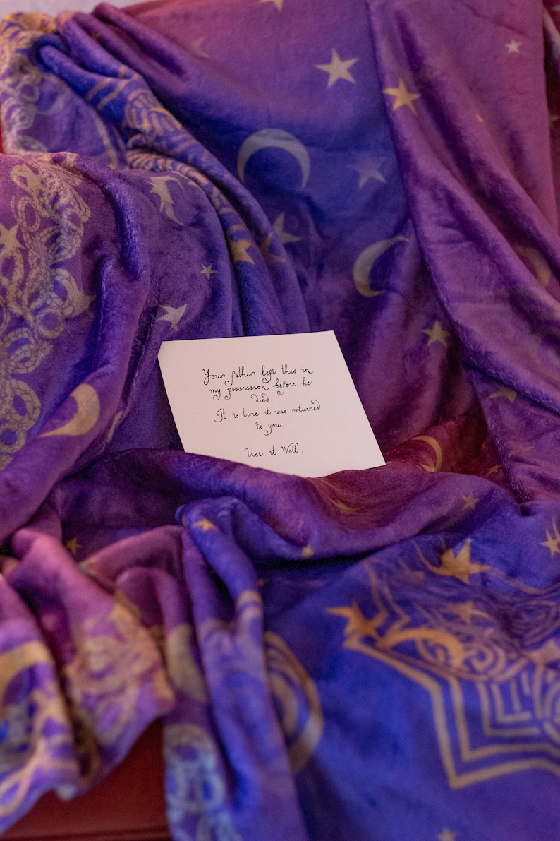 Wizard Invisibility Cloak Blanket: Magic School Soft Throw - Etsy