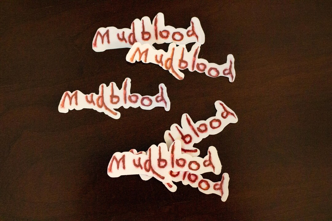 Mud Blood Scar Temporary Tattoo Pack Set – Wizard Symbols Fantasy ...
