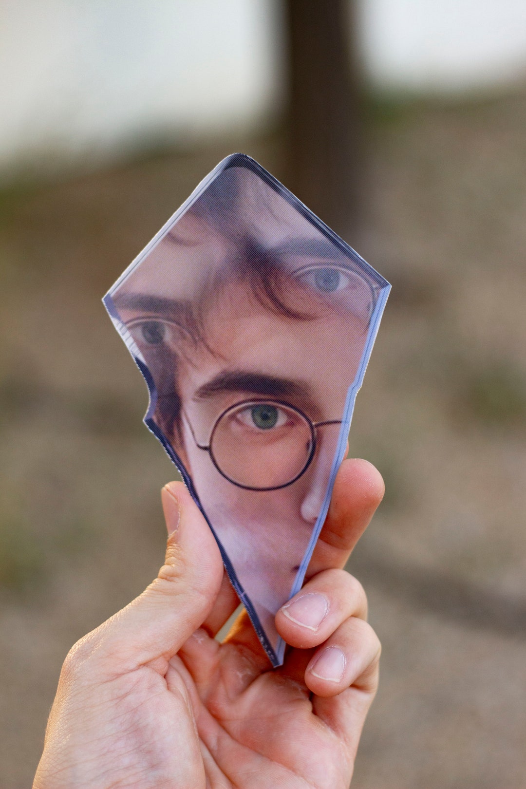 Wizard Mirror Shard Lenticular Print Card, Shifts Between Harry ...