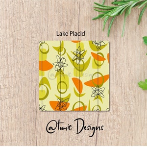 Mid-century Modern Coasters, Atomic Era 1950s Design, Space Age ...