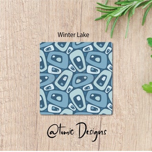 Mid-century Modern Coasters, Atomic Era 1950s Design, Space Age ...