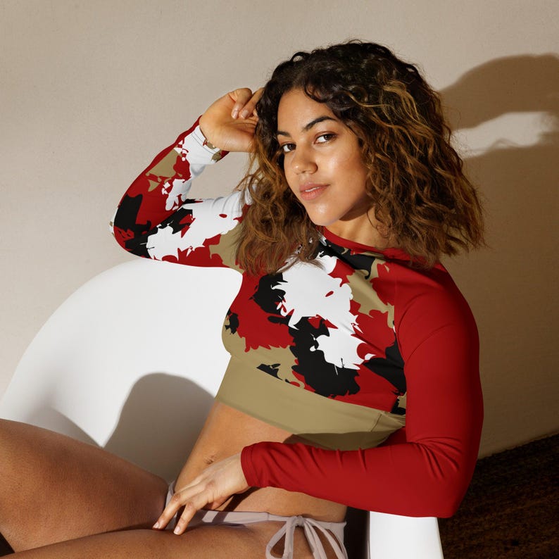 Kicxs Forty-niners Long-sleeve Crop Top - Etsy